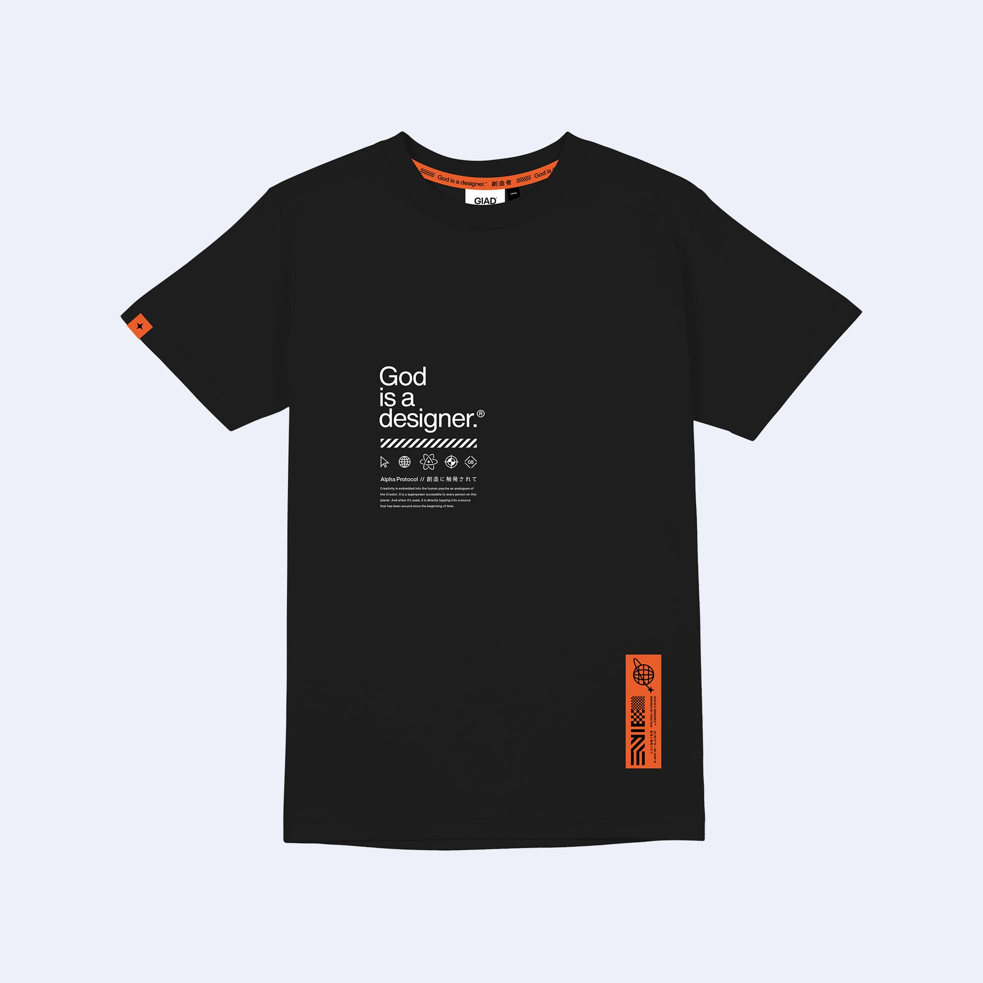 GIAD Classic SS [Black] – God is a designer.®