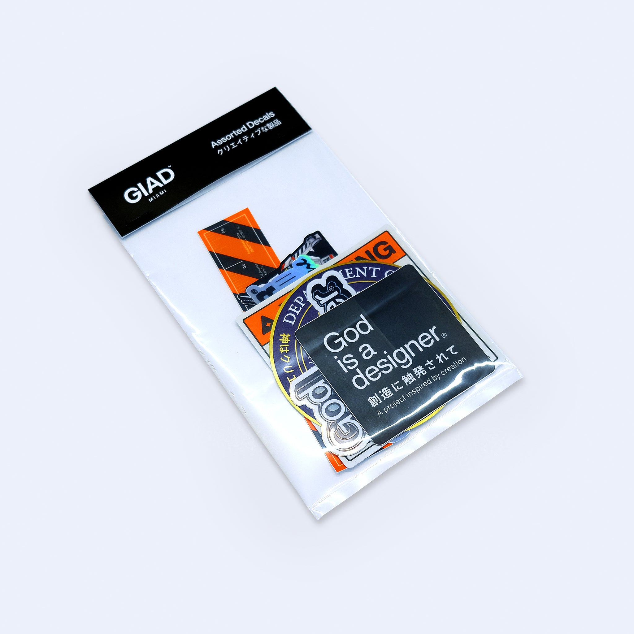 GIAD™ Assorted Sticker Bundle 2023 – God is a designer.®