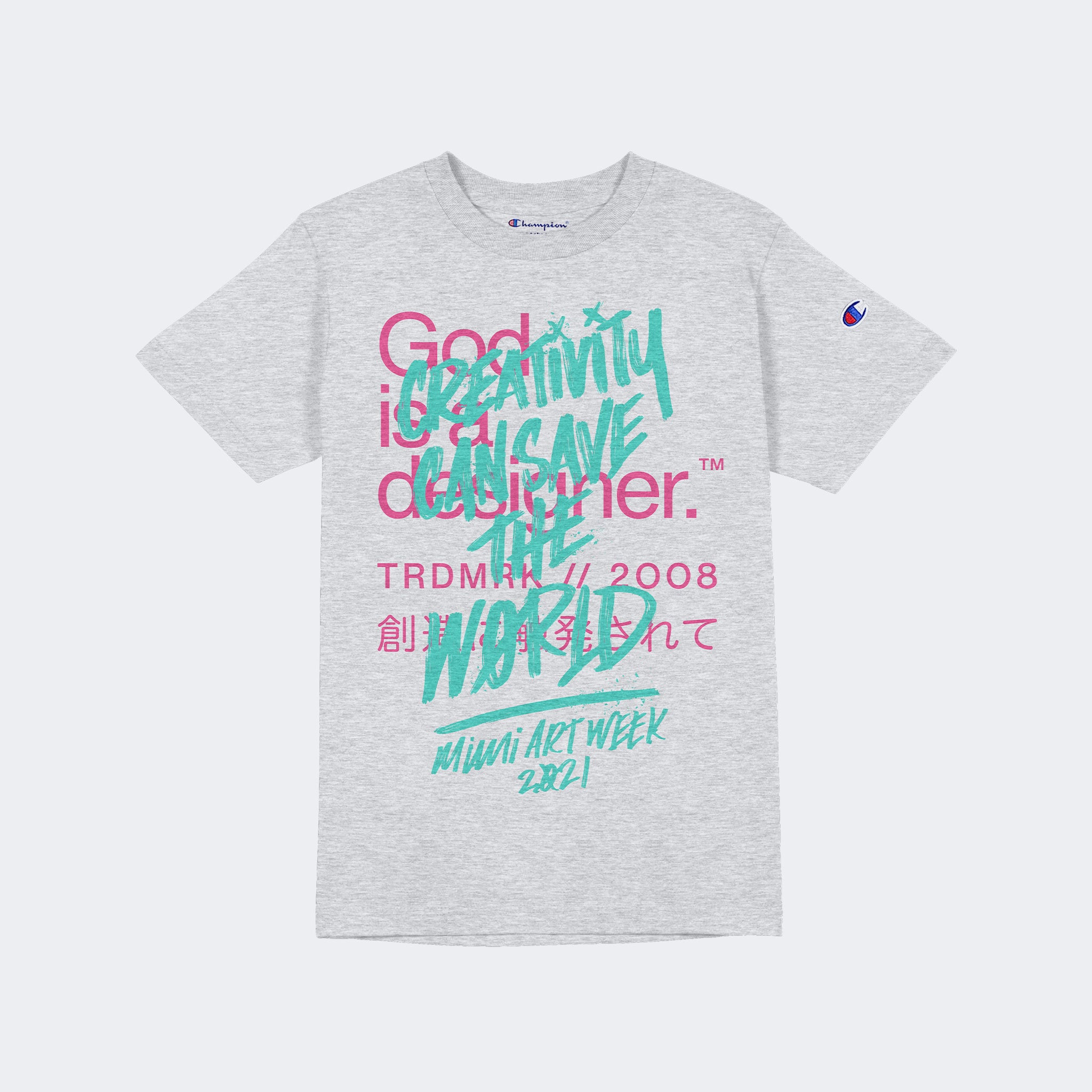 GIAD x Champion® Art Week 2021 [Ash] – God is a designer.®