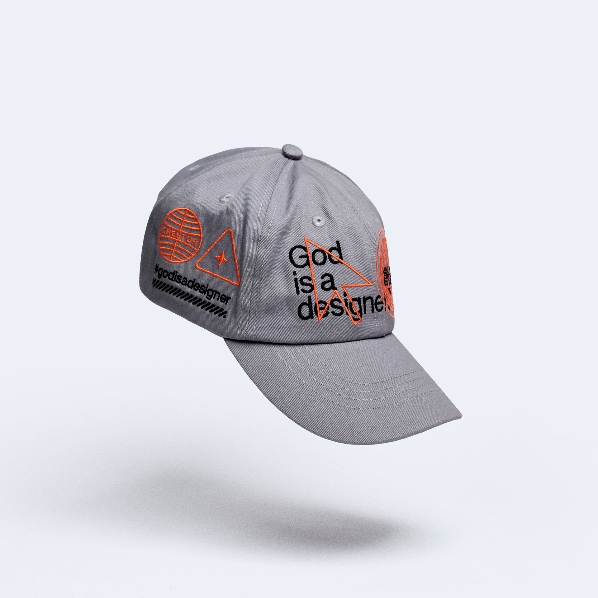 GIAD Graphical System 6-panel Cap – God is a designer.®